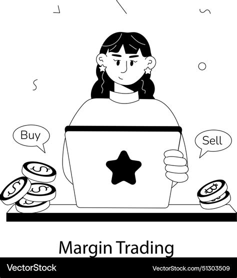 Margin Trading Royalty Free Vector Image Vectorstock
