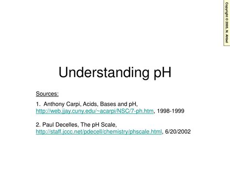 PPT Understanding PH PowerPoint Presentation Free Download ID 5126238