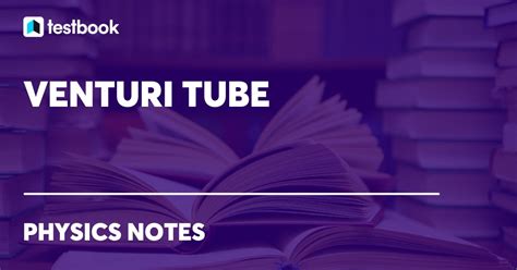 Venturi Tube Venturi Effect Working Principle Flow Measurement