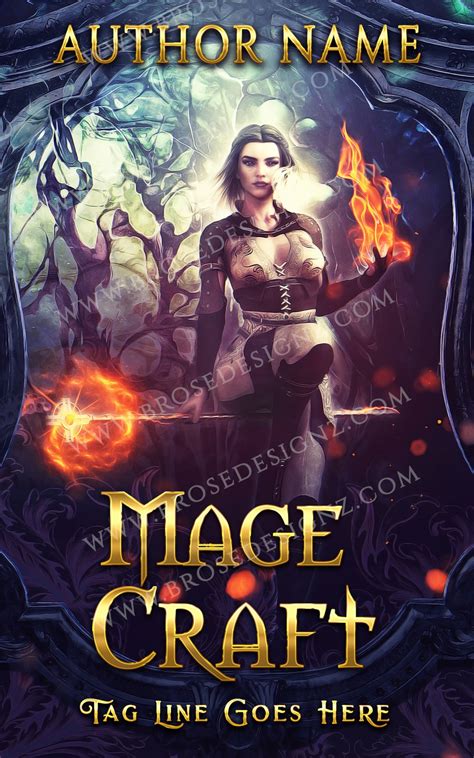 Mage Craft The Book Cover Designer
