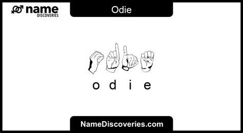 Odie Name Meaning And Origin
