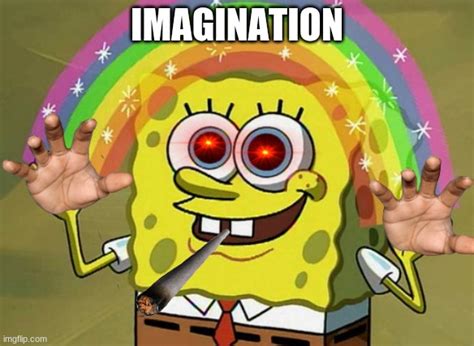 Imagination Spongebob Meme Wallpaper