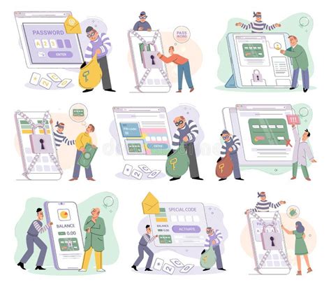 Concept Of Hacker Attack Fraud Investigation Internet Phishing Attack Fraud Prevention Stock