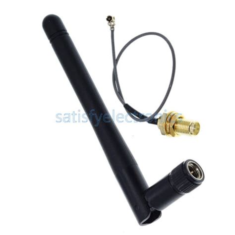 24g Wireless Sma Antenna With Extension Cord For Nrf24l01pa Cc2500