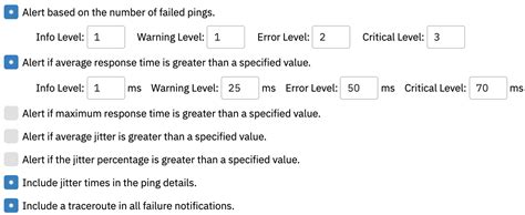 Ping Event Monitor FrameFlow
