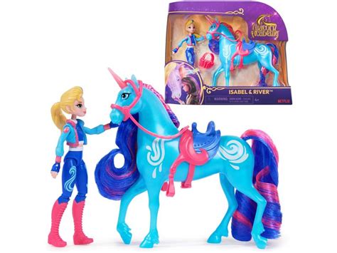 Spinmaster Unicorn Academy Isabel Doll And River Unicorn