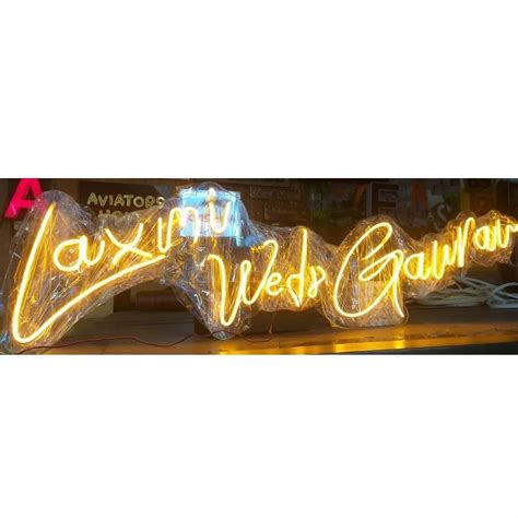 Neon Led Sign Board At Rs 550sq Ft Neon Sign Boards In Ghaziabad