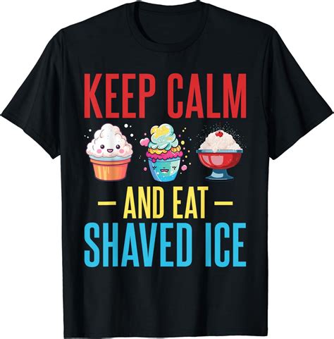 Shaved Ice T Shirt Funny Hawaiian Shave Ice Snow Cone T Shirt