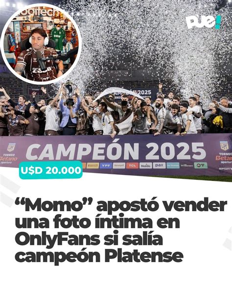 Pue Momo” Apostó Vender Una Foto íntima En Onlyfans Si Salía Campeón