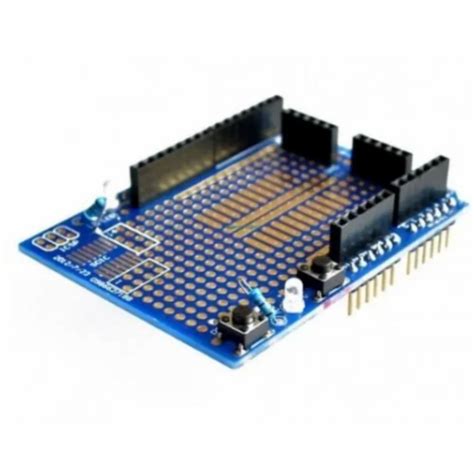 proto shield prototype for arduino uno with mini breadboard at rs 20