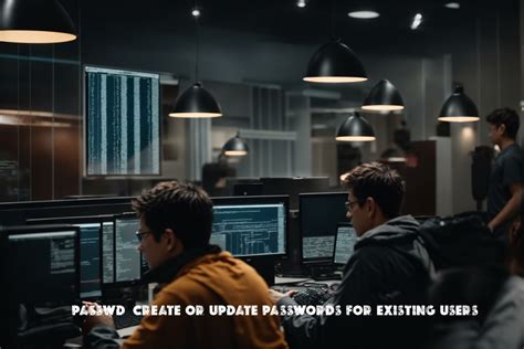 Create Or Update Passwords For Existing Users In Linux Passwd