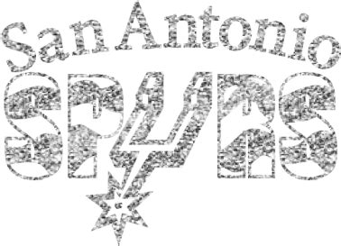 Download San Antonio Spurs Rhinestone Iron On Transfers Illustration