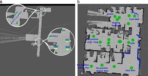 A Grid Semantic Map Of Corridor B Grid Semantic Map Of Office 506 Download Scientific