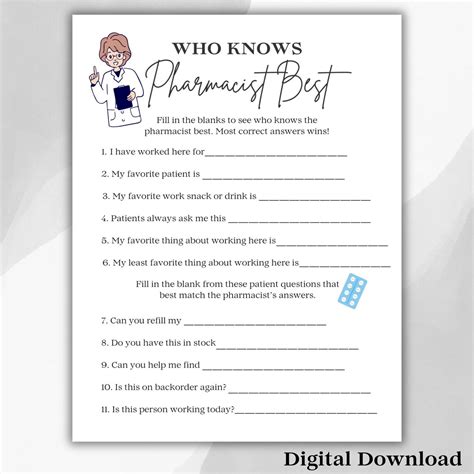 Pharmacy Games Who Knows Pharmacistpharmacy Tech Bestdownload