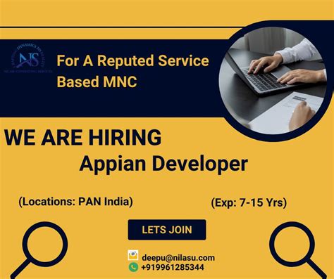 deepu thomas on linkedin hiring appian appiandeveloper bpm