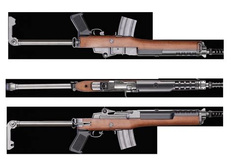 3d Model Game Ready Ruger Mini 14 Pbr Rigged Vr Ar Low Poly Cgtrader