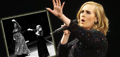 Adele Brought Her Doppelganger Out On Stage And Their Funny Interaction