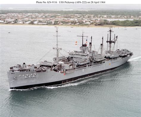 Uss Haskell Apa 117 Class Photographs