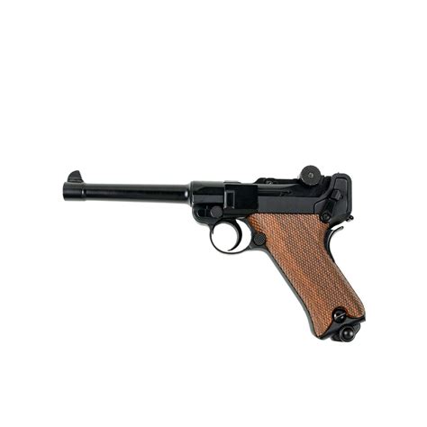 Luger P08 Shell Ejecting Laser Gun Toy Brrrrt