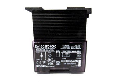 NEW WATLOW DA10-24F0-0000 POWER CONTROLLER DA1024F00000 - SB Industrial ...
