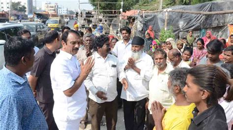 Mla Sudhir Reddy గుడిసెవాసులకు పునరావాసం కల్పిస్తాం ఎమ్మెల్యే దేవిరెడ్డి సుధీర్‌రెడ్డి
