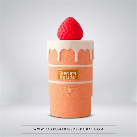 Strawberry Tres Leches Arabiyat Sugar Sabor A Fresa Lácteo