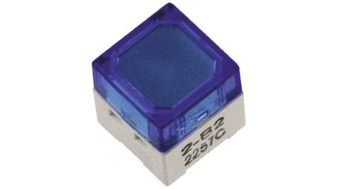 B3w 9000 B2n Ip00 White Cap Tactile Switch Spst 50 Ma 24 V Dc Rs