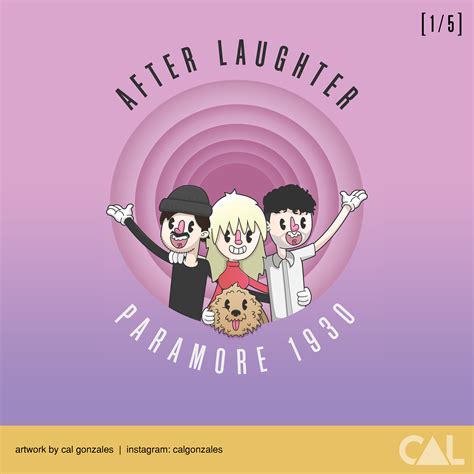 Paramores After Laughter Album In 1950s Cartoon On Behance