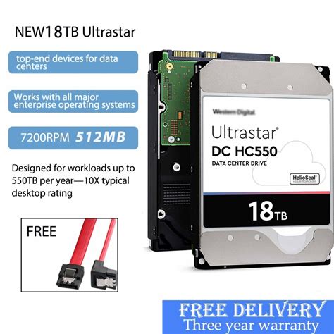 Hard disk 8TB/10T/12TB/14TB/16TB/18TB SATA HDD 7200RPM SATA 6Gb/s 256MB ...