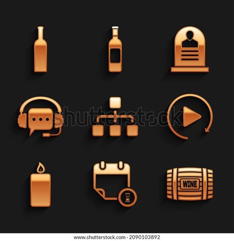 set hierarchy organogram chart calendar clock stock vector royalty free 2090103892 shutterstock