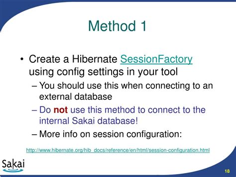 Ppt Sakai Persistence And Hibernate Powerpoint Presentation Free
