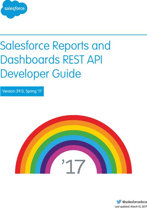 Salesforce Reports And Dashboards Rest Api Developer Guide