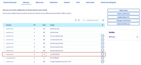 OVH Serveurs DNS bloqués sur En cours ou En suppression