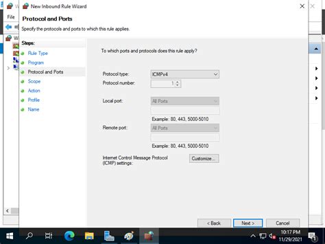 Windows Server 2022 Initial Settings Allow Icmp Echo Reply Server World