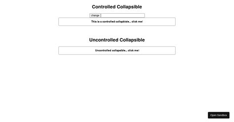 Use Controlled State Forked Codesandbox