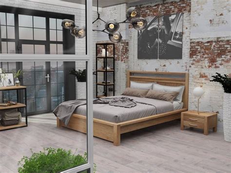 Кровать в стиле лофт - красивая дизайнерская мебель | Loft Look
