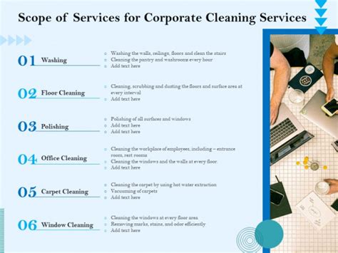 Commercial Cleaning Services Scope Of Services For Corporate Cleaning