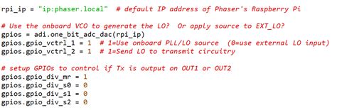 using open source iio to program the phaser phased array engineerzone