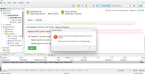 Migration To Virtual Hosting Failed Profile Version Are Not Allowed On