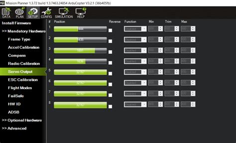 Wrong Servo Outputs On Quadcopter Using Apm Arducopter Ardupilot