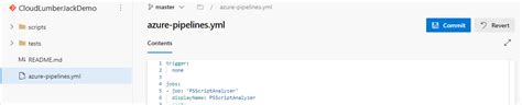 azure devops powershell code analysis with pull request comments