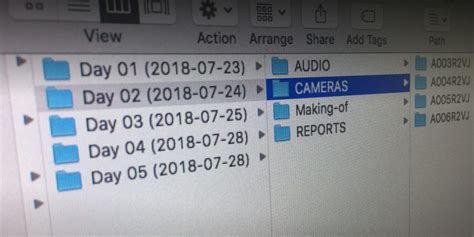 create a folder structure for your backup tips for organizing camera