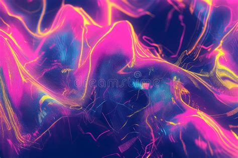 A Futuristic Colorful Abstract Background With Intricate Digital Data
