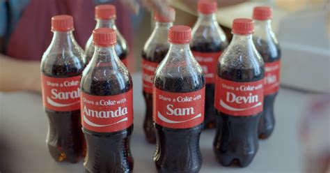 Share A Coke Personalized Names On Coca Cola Bottles Thrillist