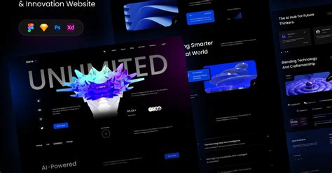 Gene Ai Technology And Innovation Website Websites Ux And Ui Kits Ft