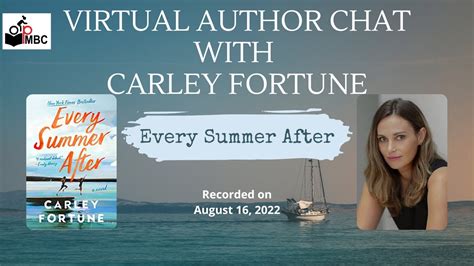 The Peloton Moms Book Club Discussed Every Summer After With Carley Fortune Youtube