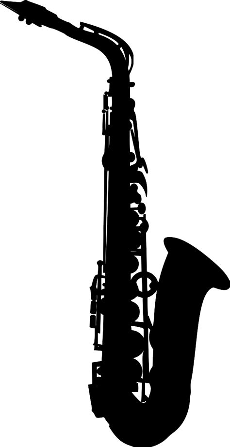 Svg 재즈 색소폰 놋쇠 음악 무료 Svg 이미지 및 아이콘 Svg Silh