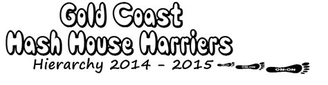 Hierarchy Header Gold Coast Hash House Harriers