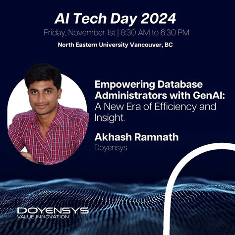 Narasimha Rao Karanam On Linkedin Aitechday2024 Bcoug2024 Ai Ml