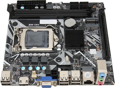 Ciciglow LGA Motherboard NVME WiFi M VGA HD Output USB DDR Mini ITX Motherboard